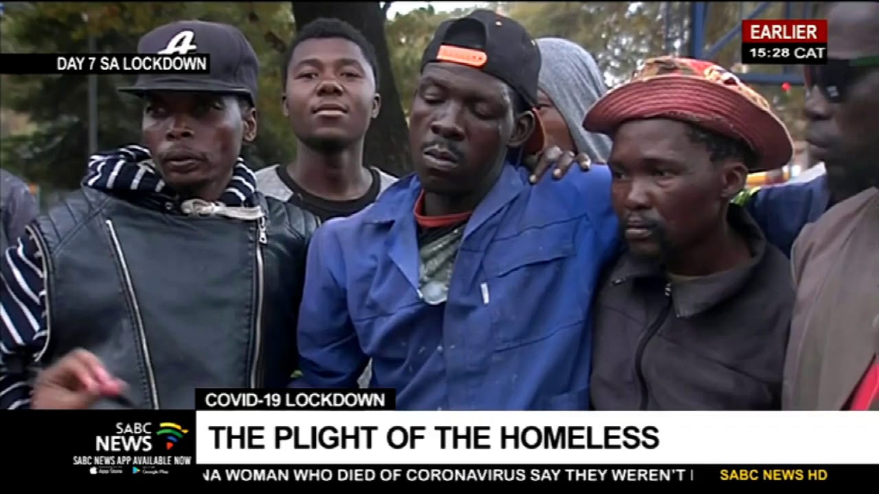 SA Lockdown Day 7 | Plight of the homeless under spotlight - YouTube