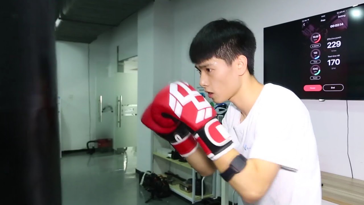 Fitcare Boxing Punch Tracker - YouTube