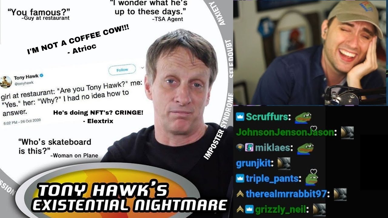 Tony Hawk Made NFT's............. - YouTube