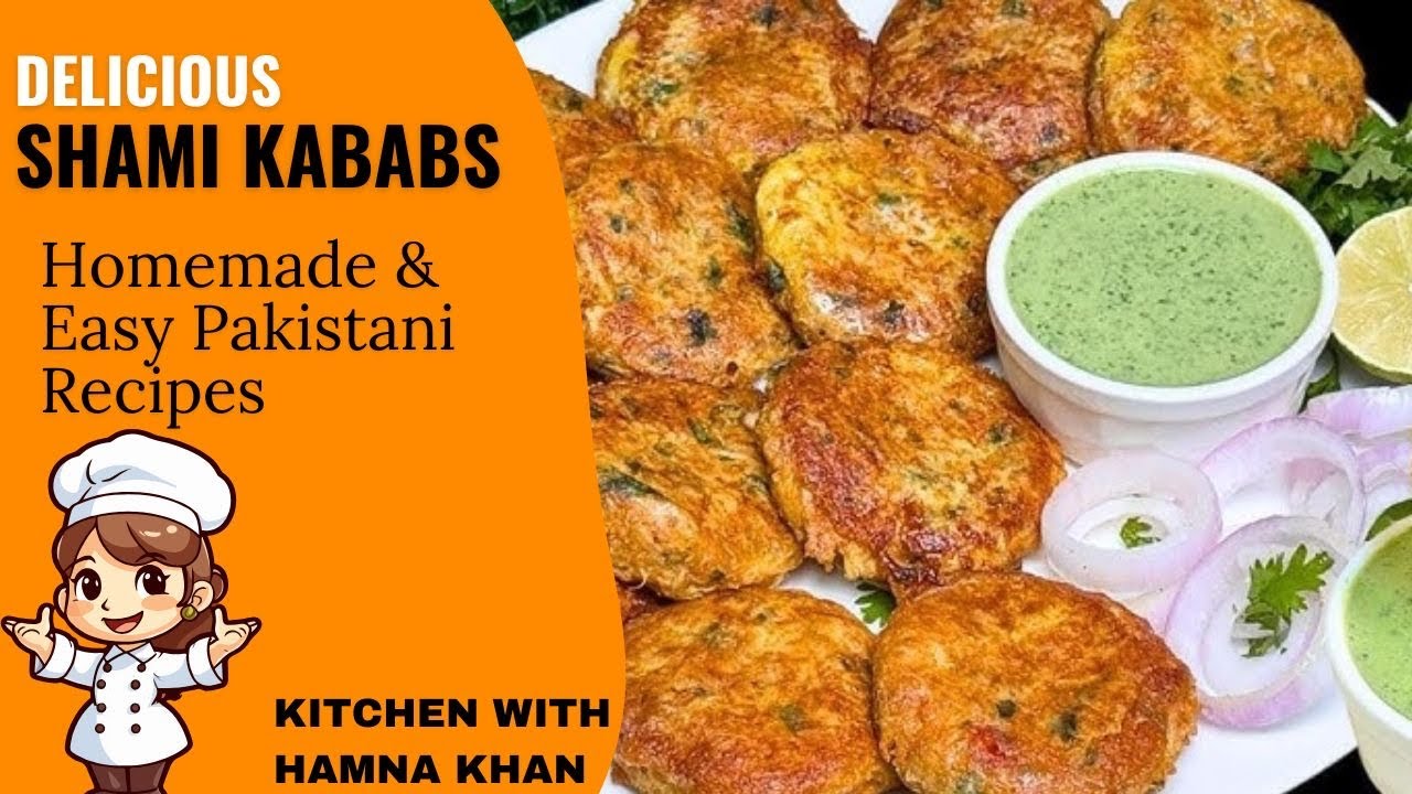 Authentic Shaami Kabab Recipe | Soft & Delicious Homemade Kebabs ...