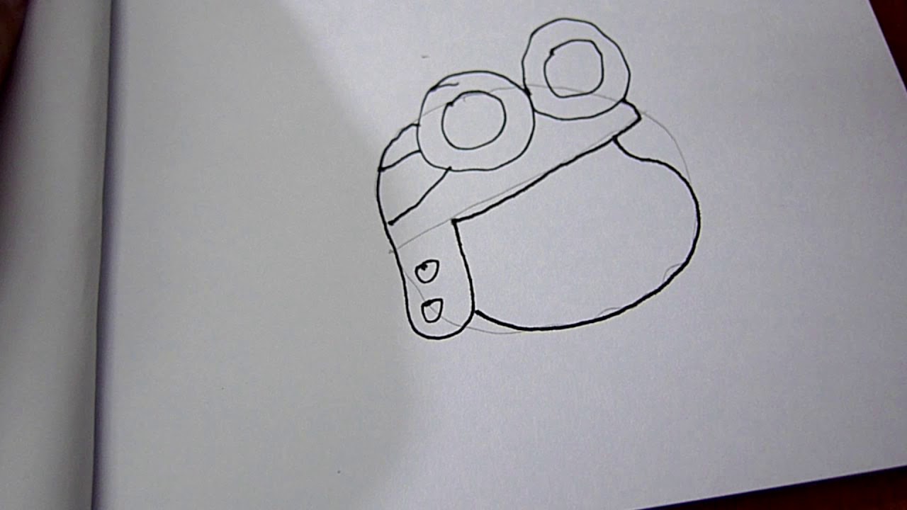 Draw Wilbur's Head - YouTube