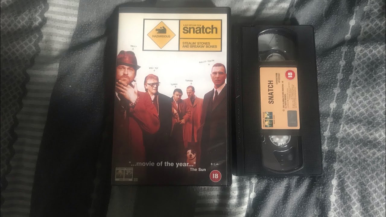 UK Rental VHS Trailer reel Snatch Columbia Tristar Home Video - YouTube