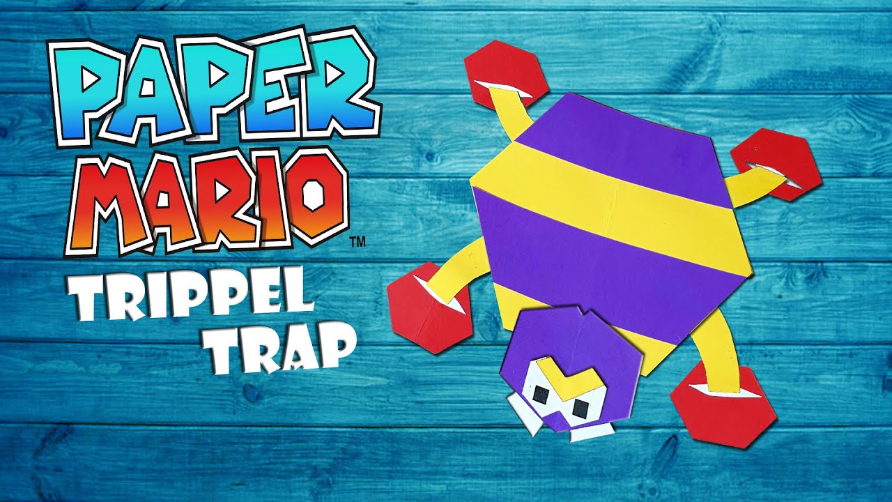 Trippeltrap basteln aus Paper Mario - scuttle bug from paper mario the ...