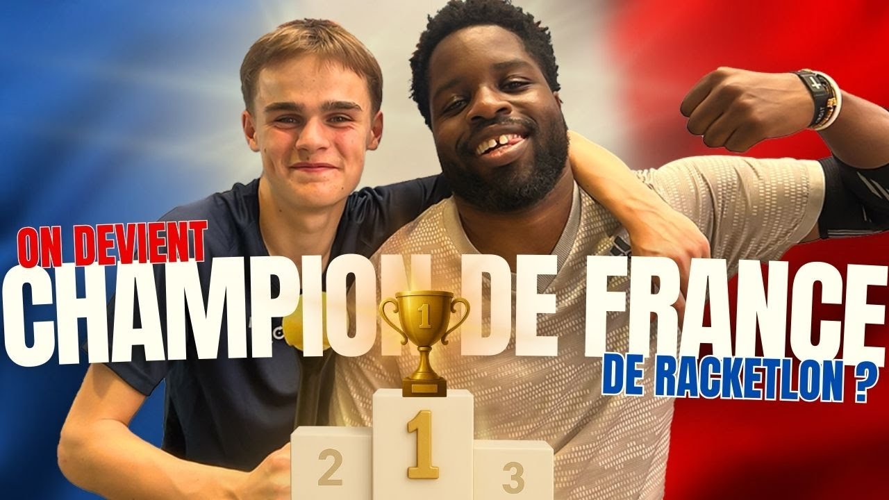 On devient CHAMPION DE FRANCE de racketlon ?? 🏆 - YouTube