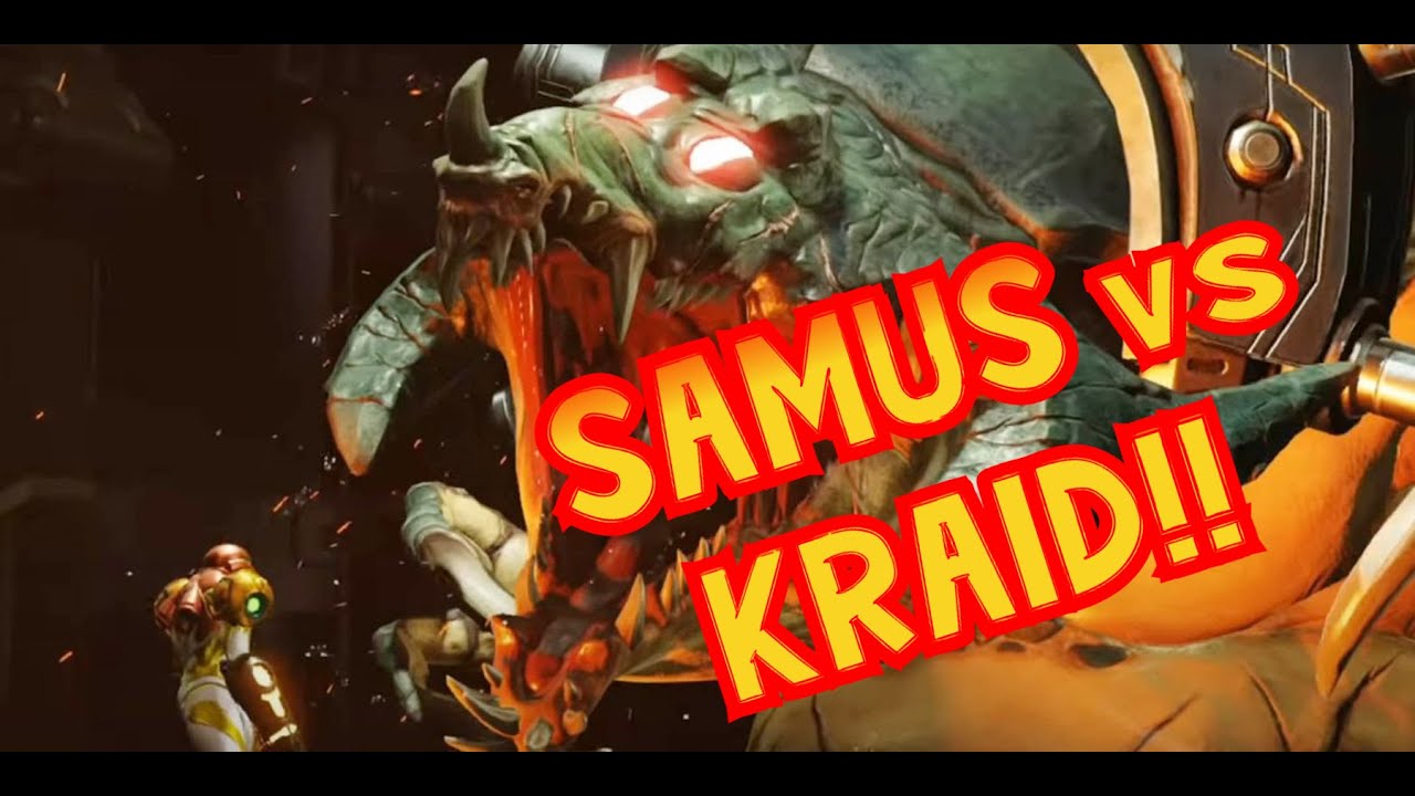 Metroid Dread , Samus vs Kraid !! - YouTube