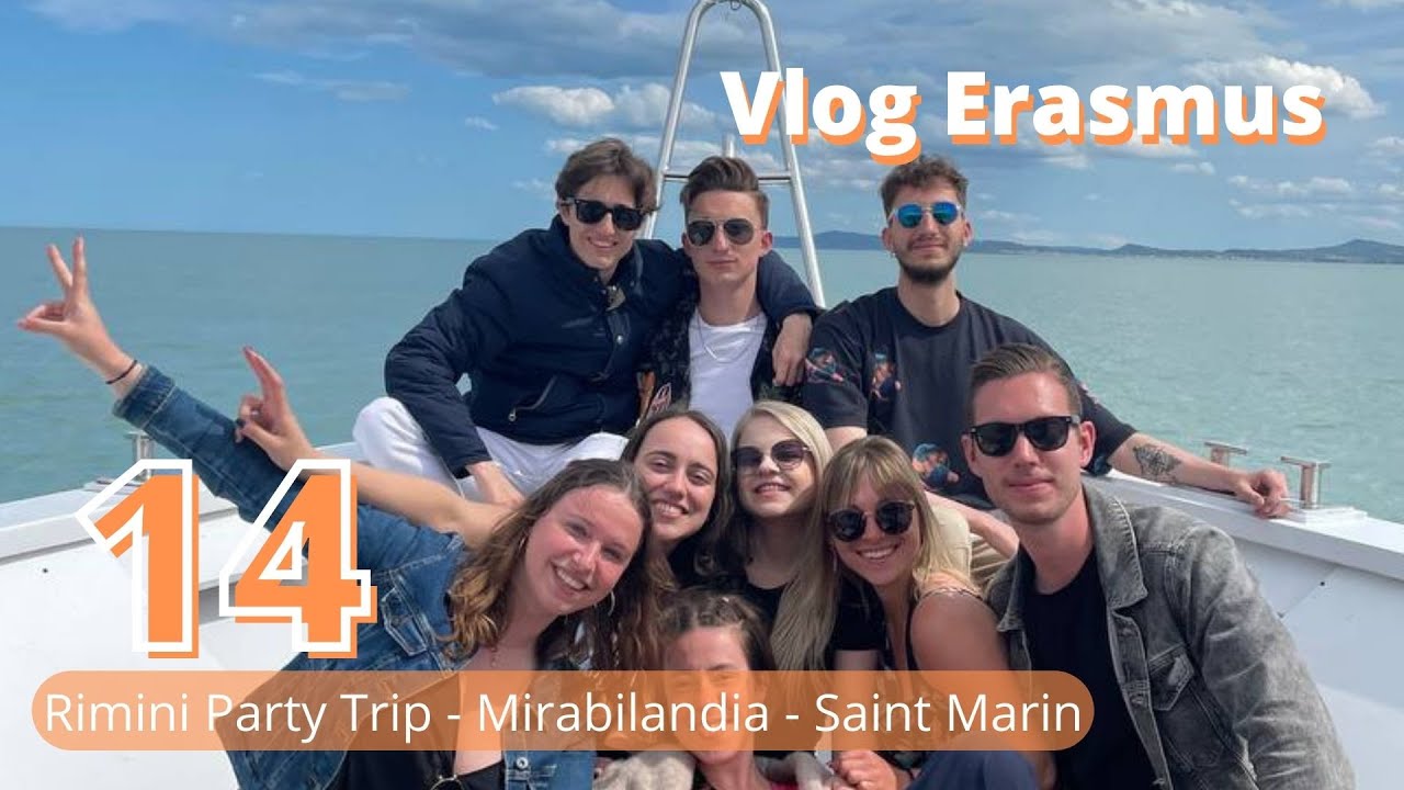 3 JOURS DE FETE, BOAT PARTY et PARC D'ATTRACTION à RIMINI (On visite le ...