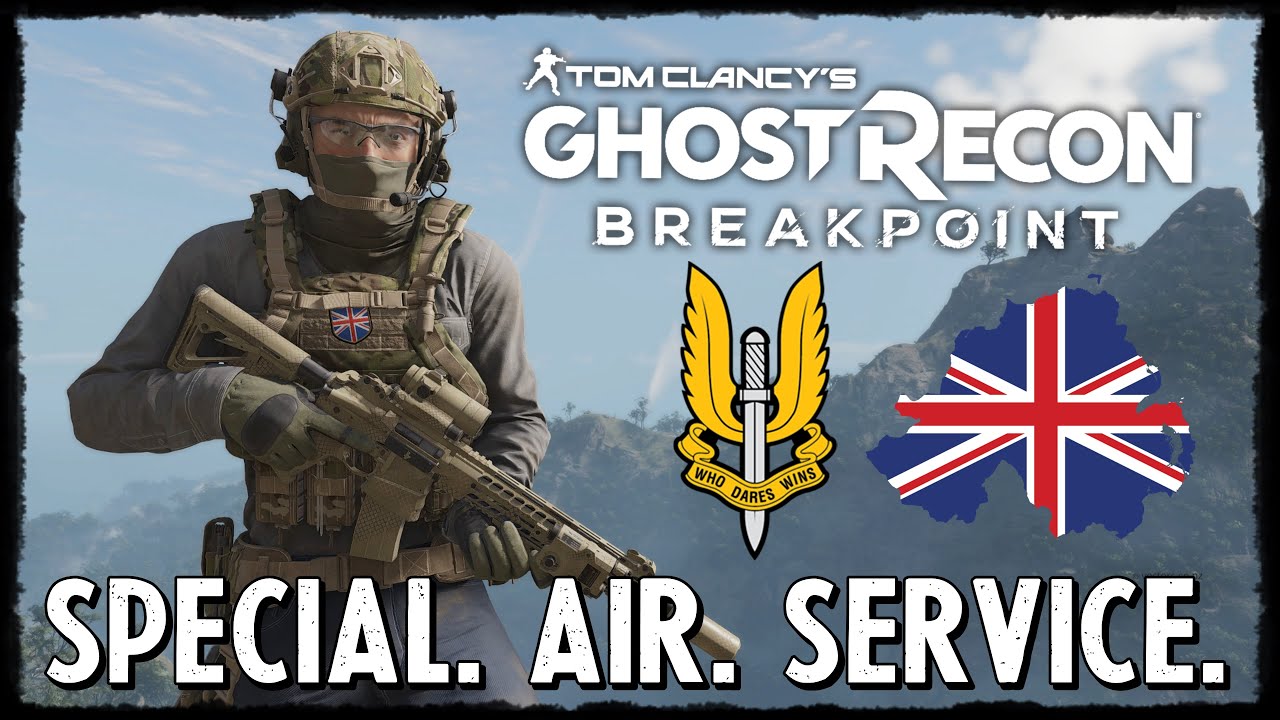 Britisches SAS (UKSF) - Nairobi Outift | Ghost Recon Breakpoint Loadout ...
