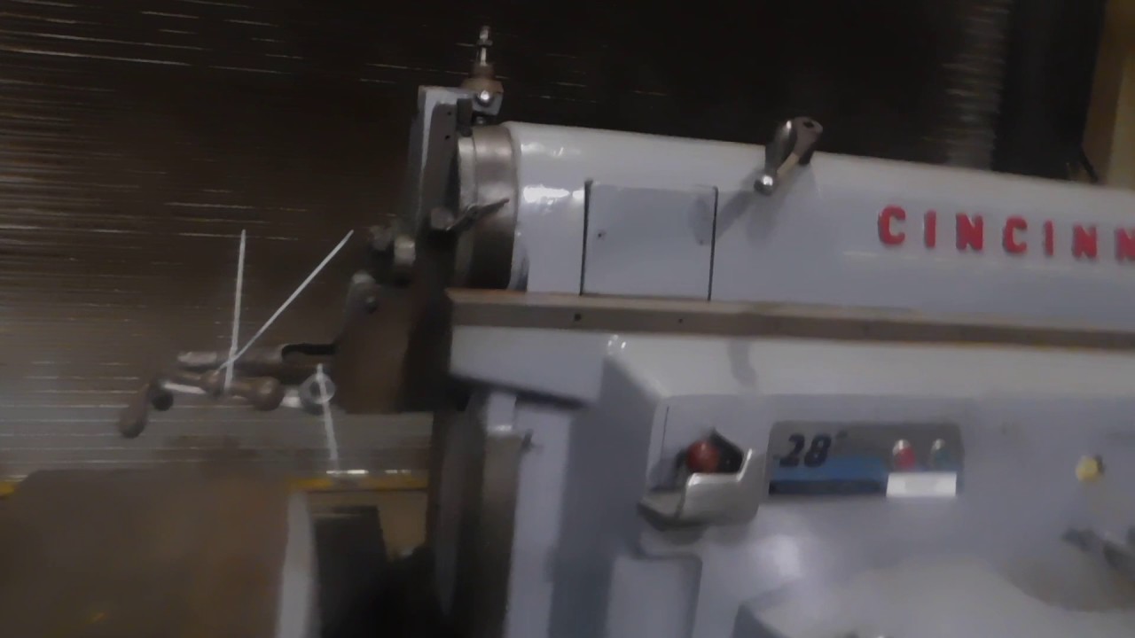 Cincinnati #28 Universal Shaper, 29" IAM# 6820P - YouTube