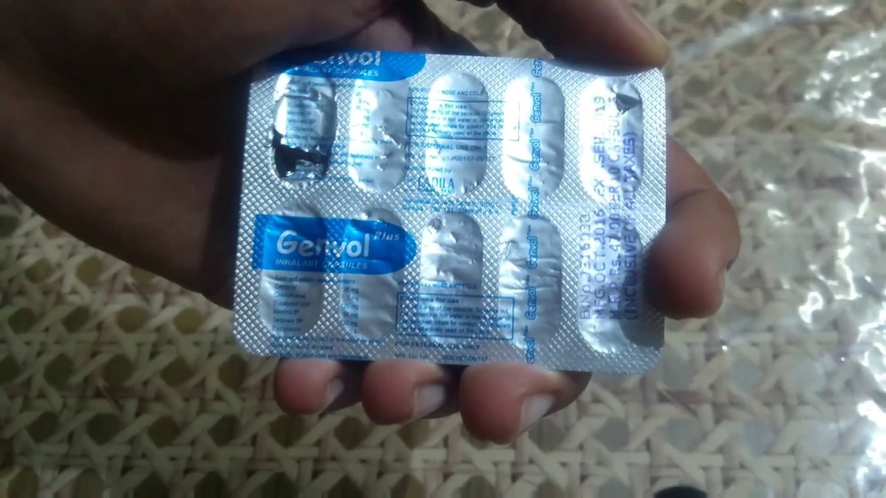 Genvol plus Inhalant capsules Review in HINDI - YouTube