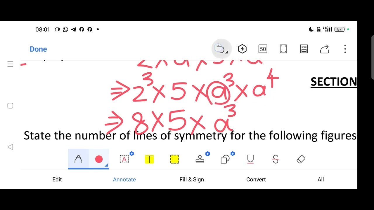 PT-4 (2024-25)/Math Question.22: Answer/OAV Class-7/Previous Year ...