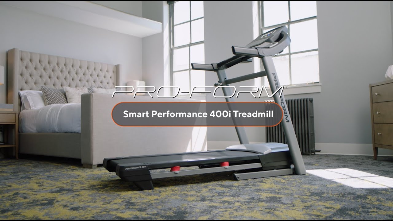ProForm bieżnia elektryczna Performance 400i - YouTube
