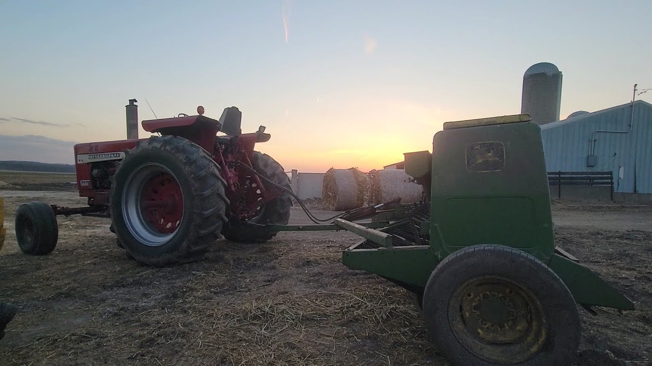 Tillage and planting new hay seeding! - YouTube