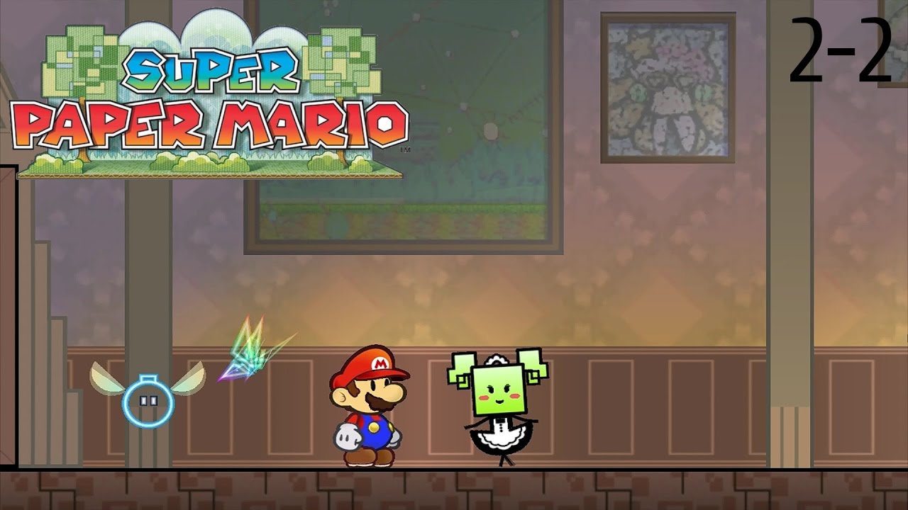 Super Paper Mario - Chapter 2-2 - Mimi..? - YouTube