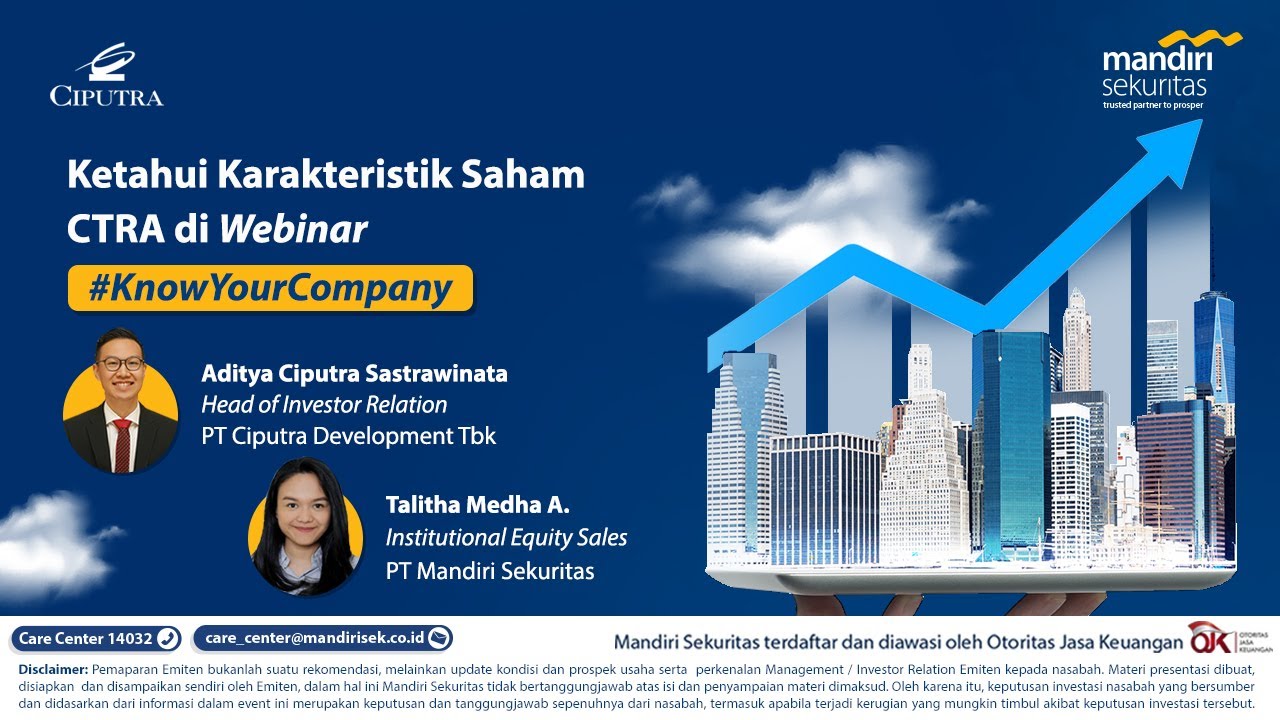 Know Your Company Pemaparan Emiten PT Ciputra Development Tbk (CTRA ...