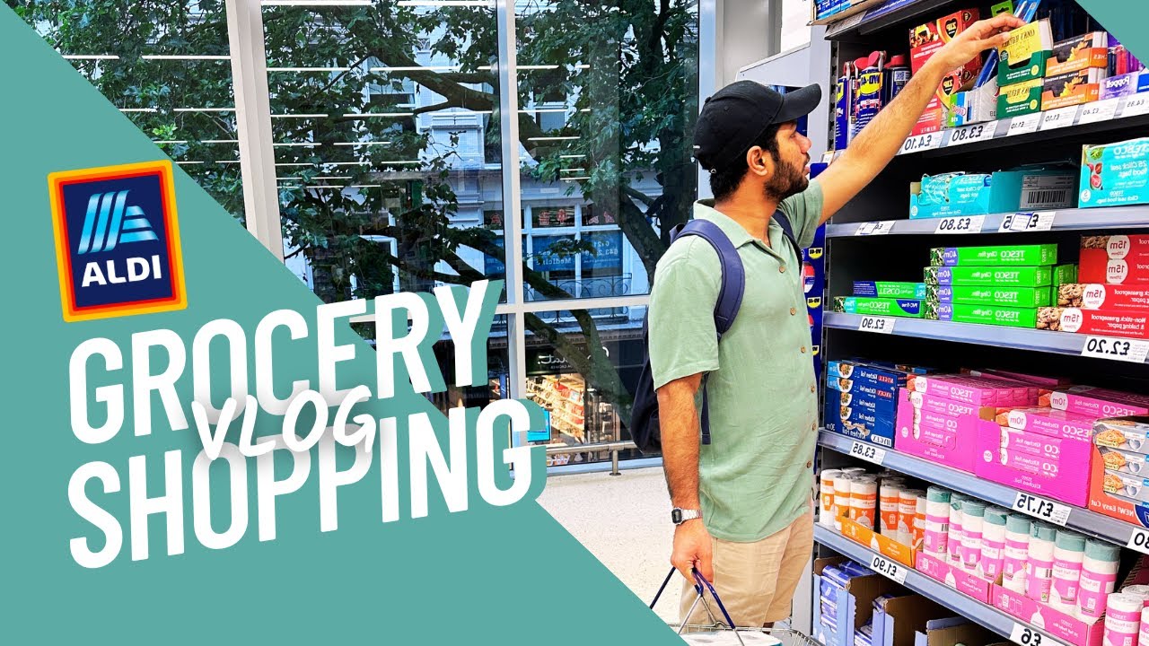 My MONTHLY grocery SHOPPING! CHEAPEST 🙌 | ALDI UK | Indian in UK - YouTube
