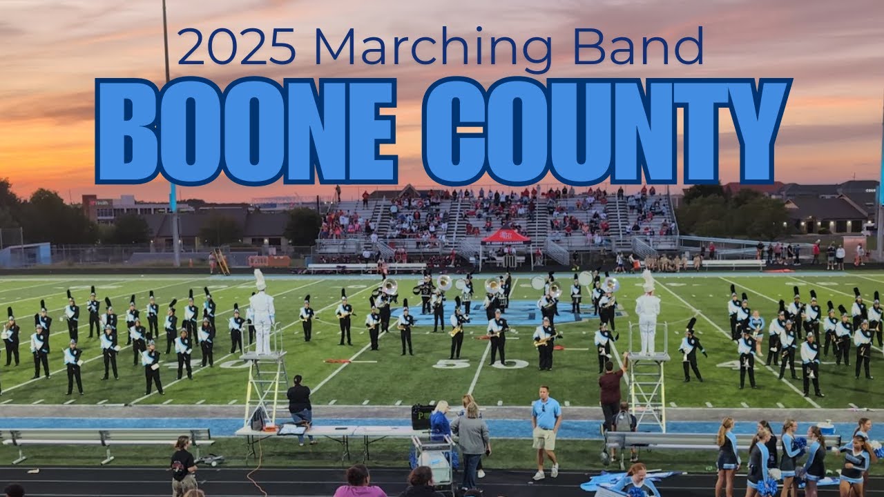 Boone County Marching Band 2025 Show - YouTube