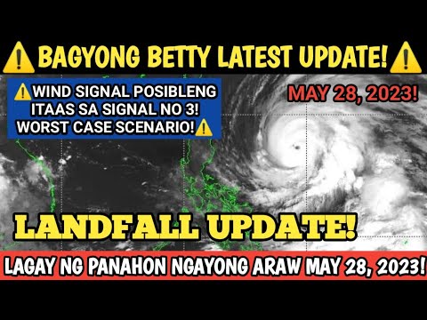 WIND SIGNAL NO 3 POSIBLENG ITAAS! WORST CASE SCENARIO! PAGASA WEATHER ...