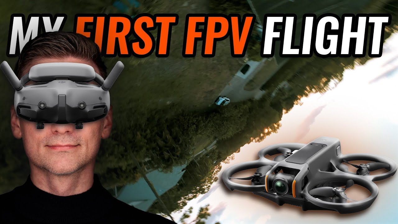 From Simulator to IRL Manual Mode First FPV Flight Beginner | DJI AVATA ...