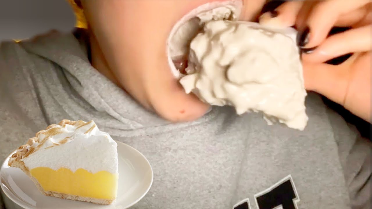 LEMON PIE ASMR MUKBANG pt.1 - YouTube