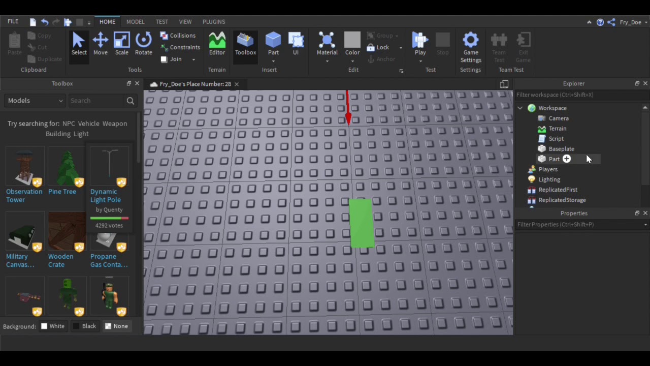 How to make a collectable money brick in ROBLOX studio! - YouTube