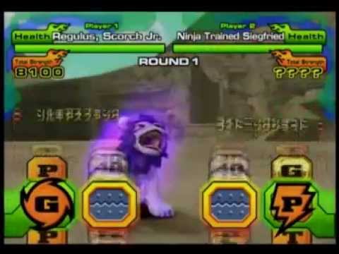 Animal Kaiser | Regulus Scorch Jr. VS Ninja Trained Siegfried | # ...