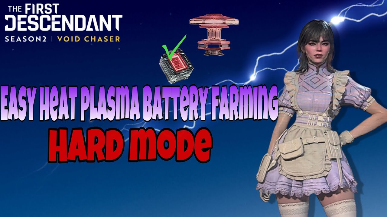 EASY HEAT PLASMA BATTERY FARMING EP.3! Hard Mode! #thefirstdescendant # ...