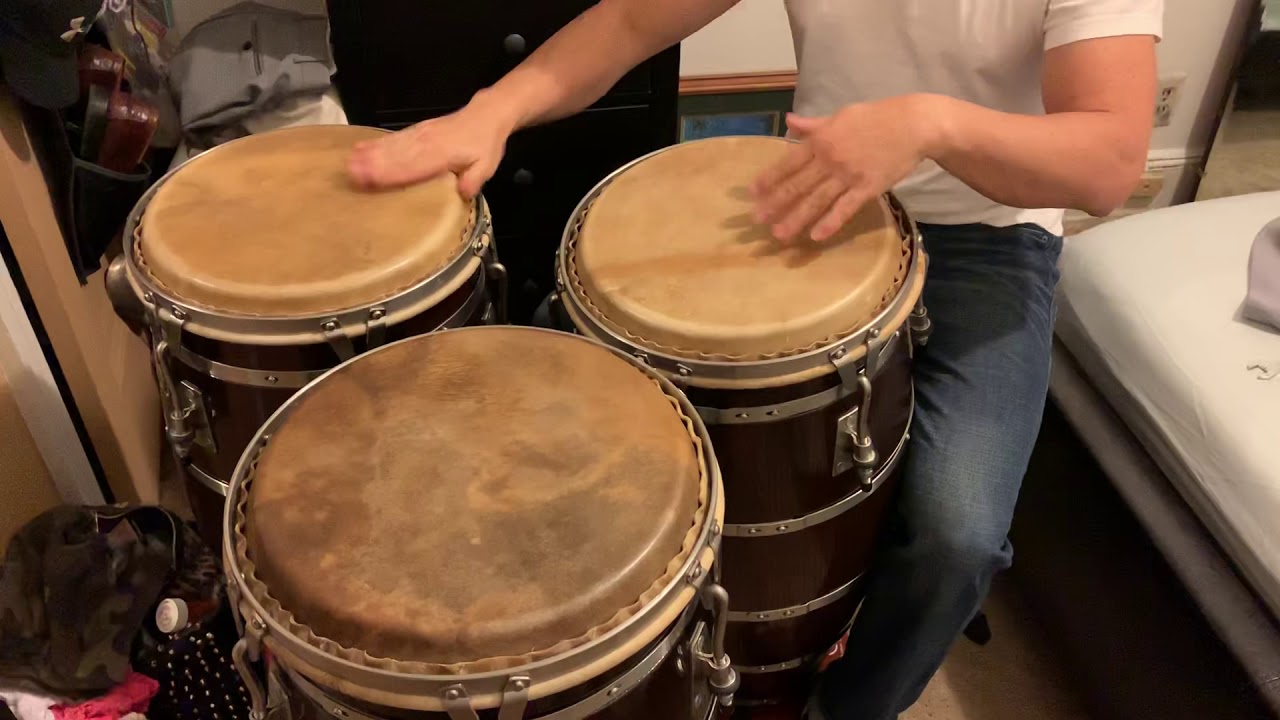 Roberto’s 3 Conga Drum Pattern - YouTube