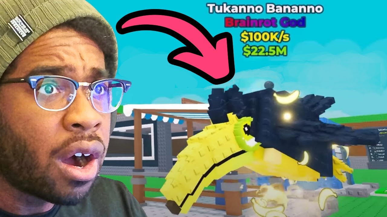 My FIRST BRAINROT GOD In Steal a Brainrot is RARE - YouTube