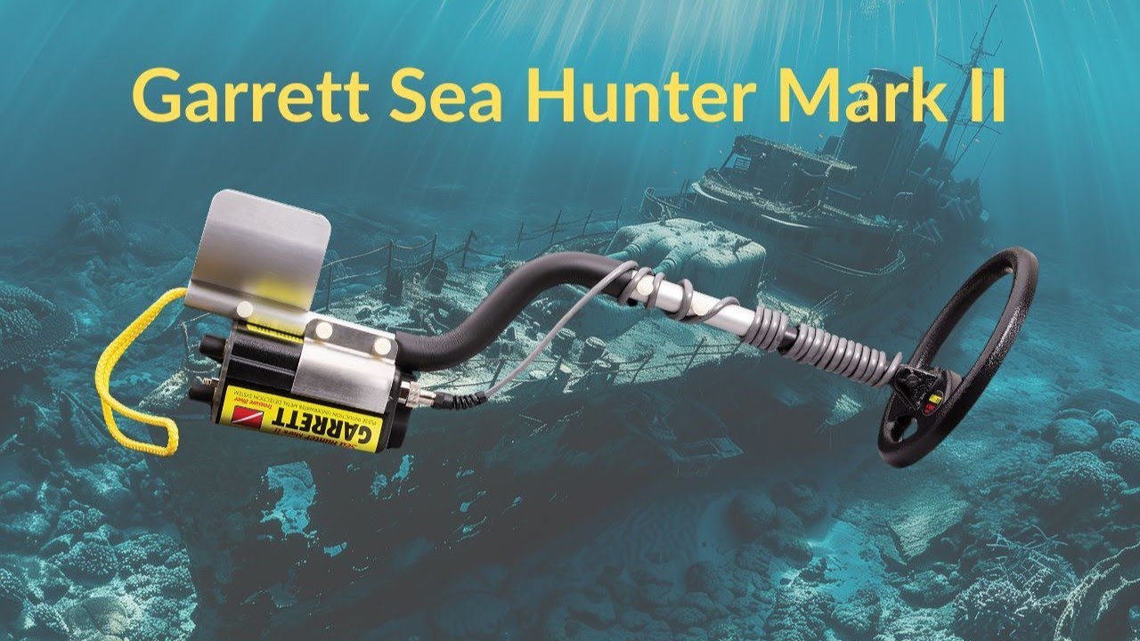 Garrett Sea Hunter Mark II - speciální detektor kovů pro potápění - YouTube