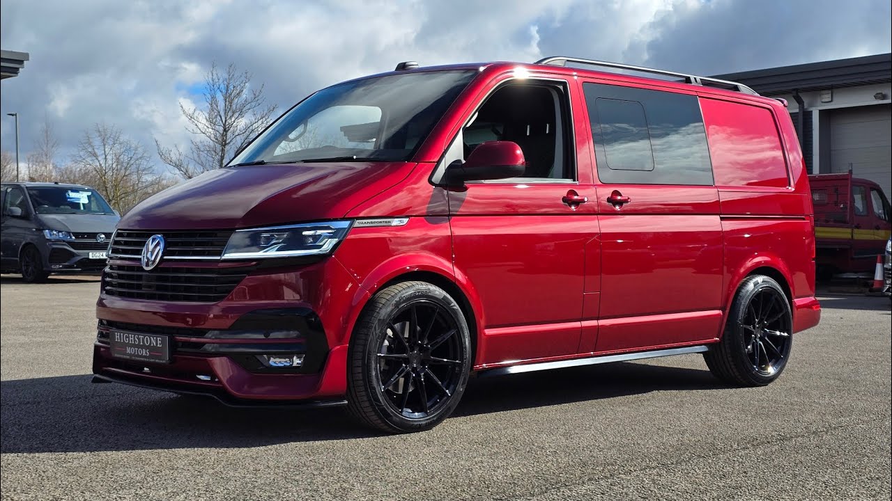 Fully loaded van.. vw transporter t6.1 kombi dsg modified electric ...