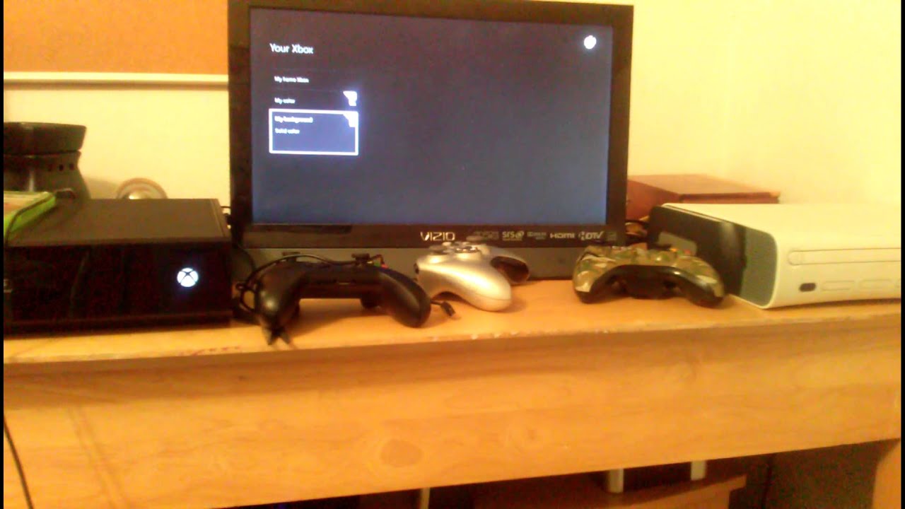 How to set a custom background on the xbox one using a usb flashdrive ...