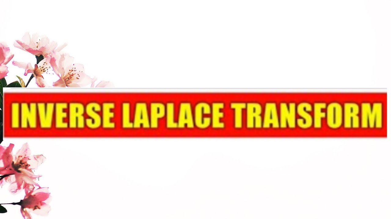 Inverse Laplace transforms ,First shifting theorem for class B.Sc degree/ Polytechnic / B.tech ...