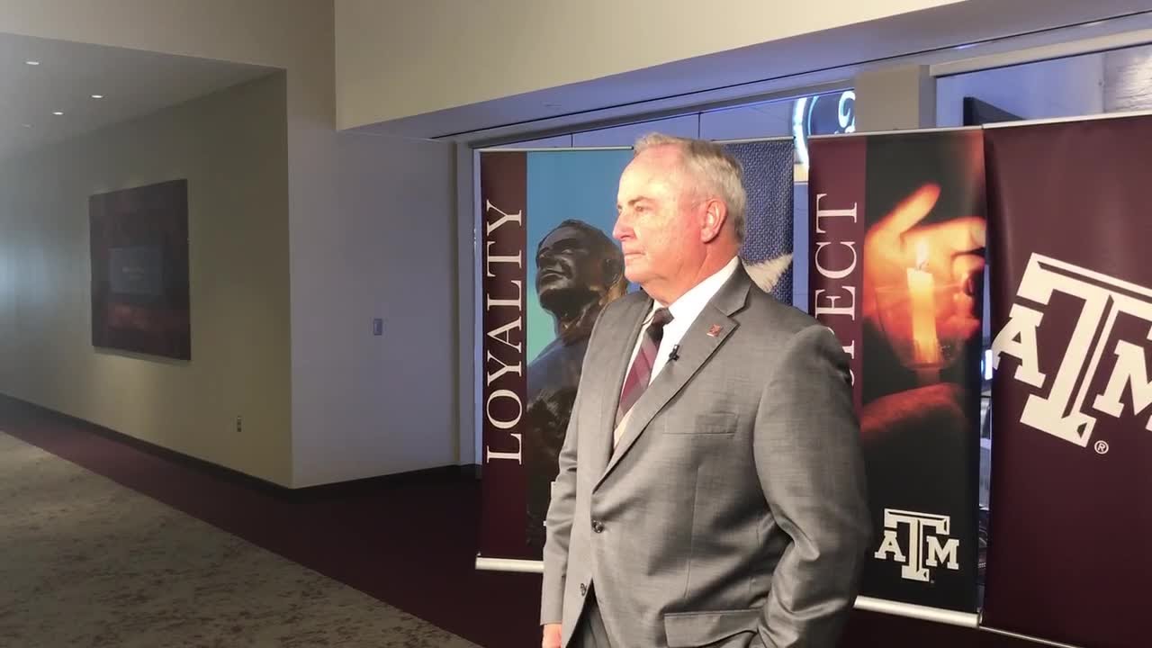 Texas A&M interim president Mark Welsh discusses decisions on moving ...
