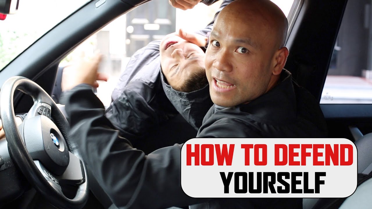How to defend yourself in your car - YouTube