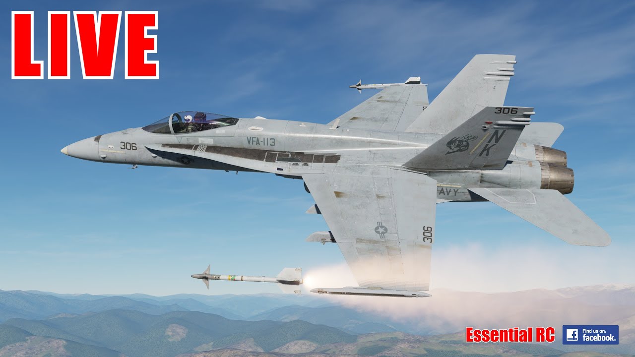 LIVE ! DIGITAL COMBAT SIMULATOR F/A-18C AIR 2 GROUND WEAPONS AND ...