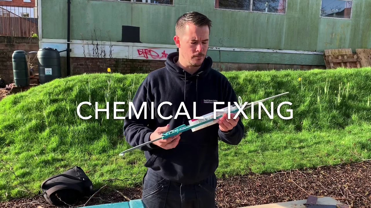 Using chemical fixings - YouTube