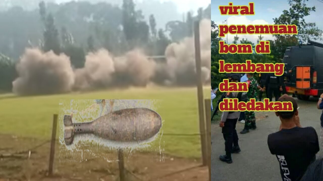 detik detik meledakan bom di lembang - YouTube