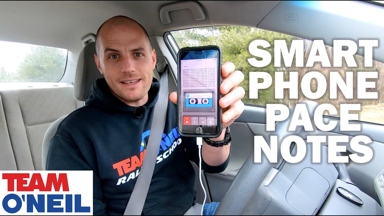 Making Pacenotes With Your Smartphone - YouTube