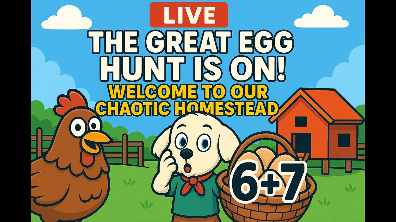 LIVE: The Great Egg Hunt is On! - YouTube
