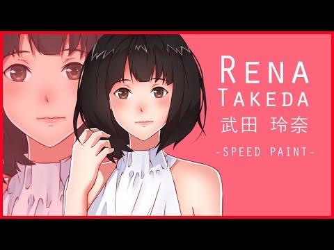 Speed Paint :Rena Takeda 武田 玲奈