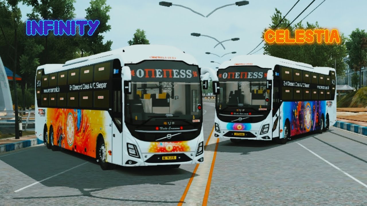 ALL NEW ONENESS BS6 VOLVO SLEEPER 9600 "CELESTIA & INFINITY" MODS FOR ...