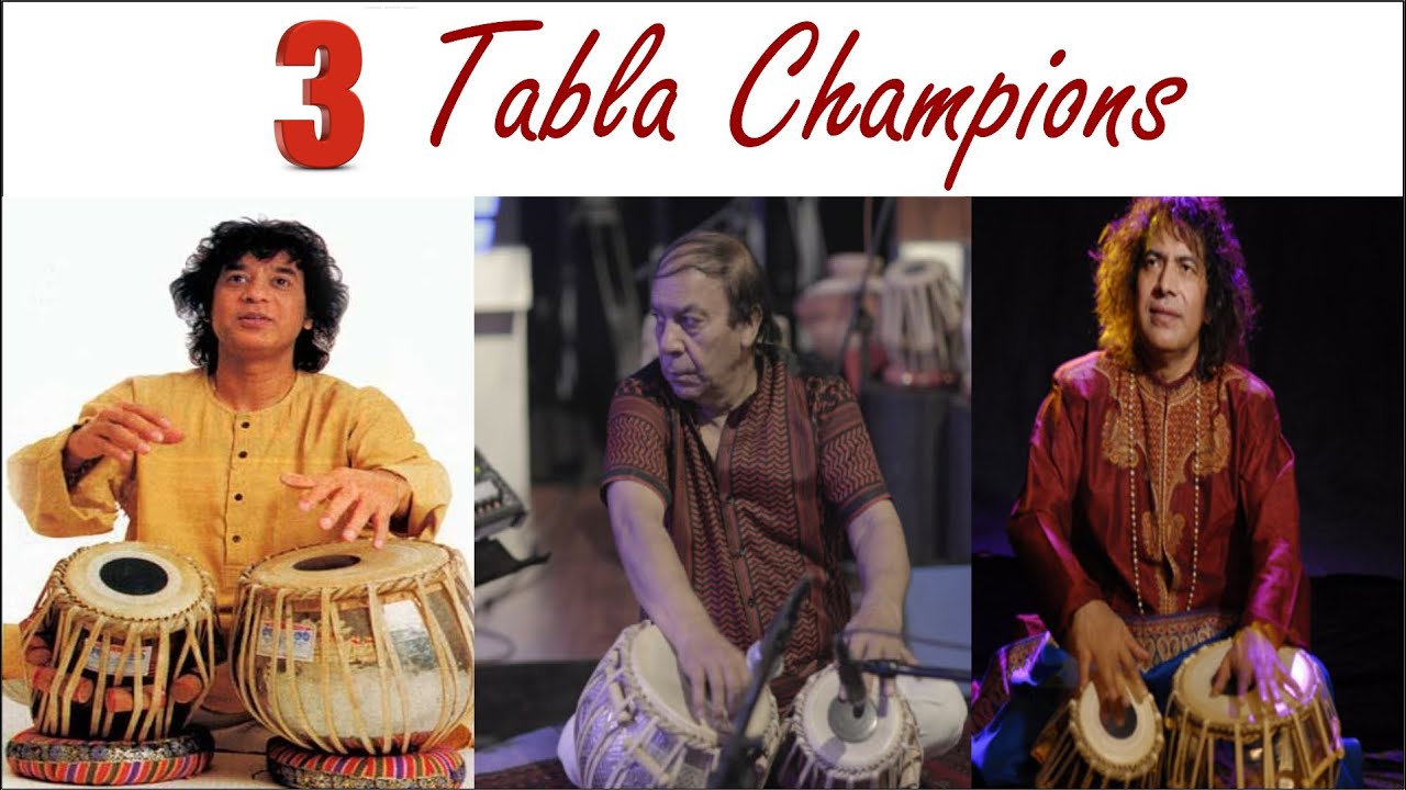 Tabla Legends | Ustad Zakir Hussain | Ustad Tafu Khan | Ustad Tari Khan ...