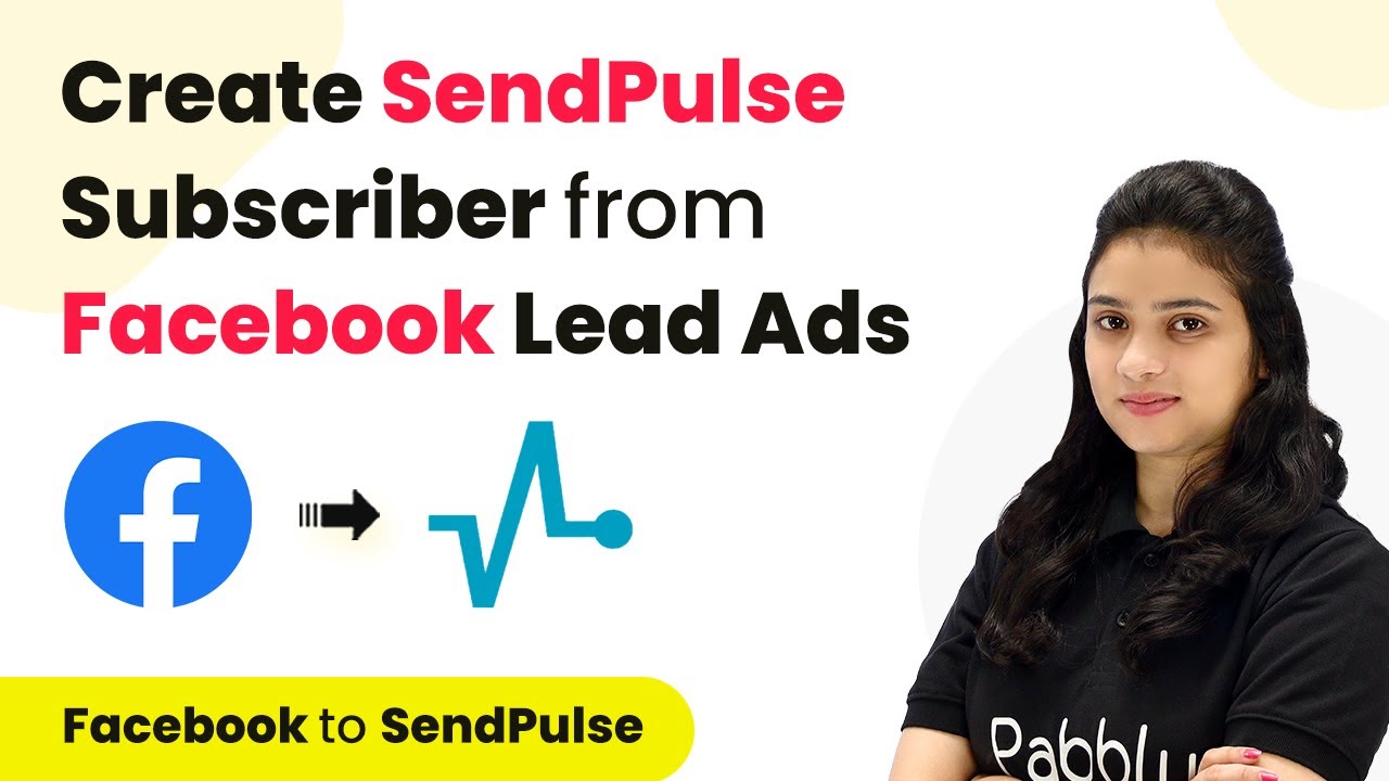 How to Create SendPulse Subscriber from Facebook Lead Ads | Facebook Lead Ads SendPulse ...
