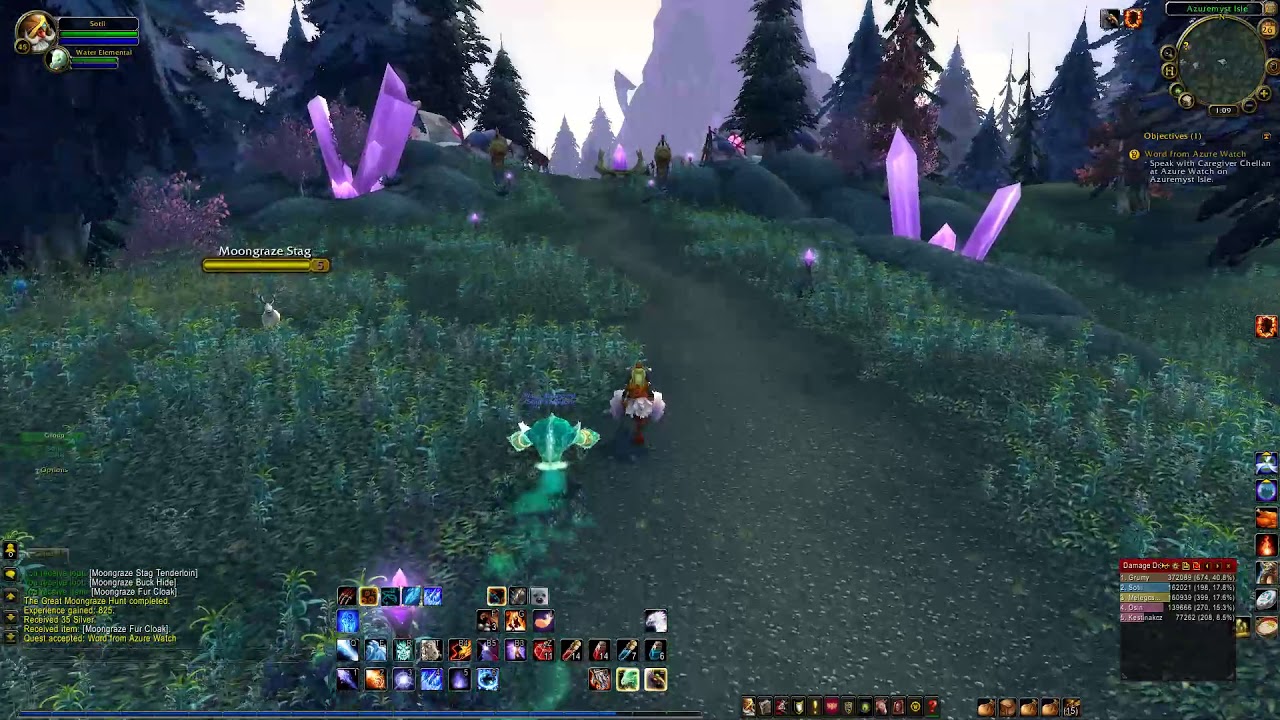 World of Warcraft Quests - Word from Azure Watch - YouTube