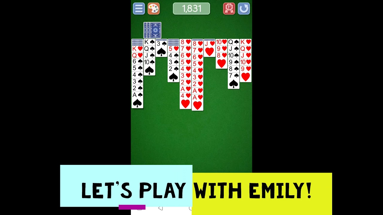 Solitaire Deluxe 2 card game play/Level 8 with 153 Moves - YouTube