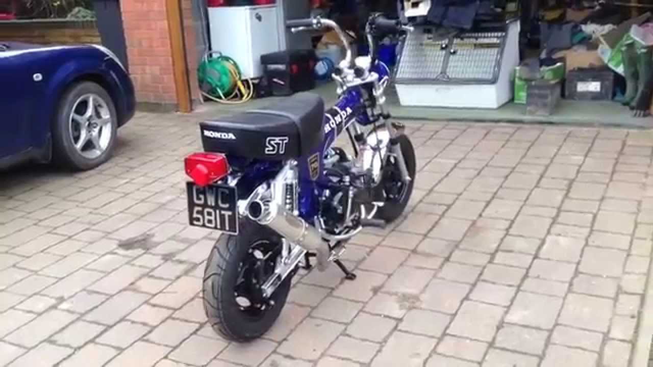 1979 Honda Dax 110 Takegawa Bomber - YouTube