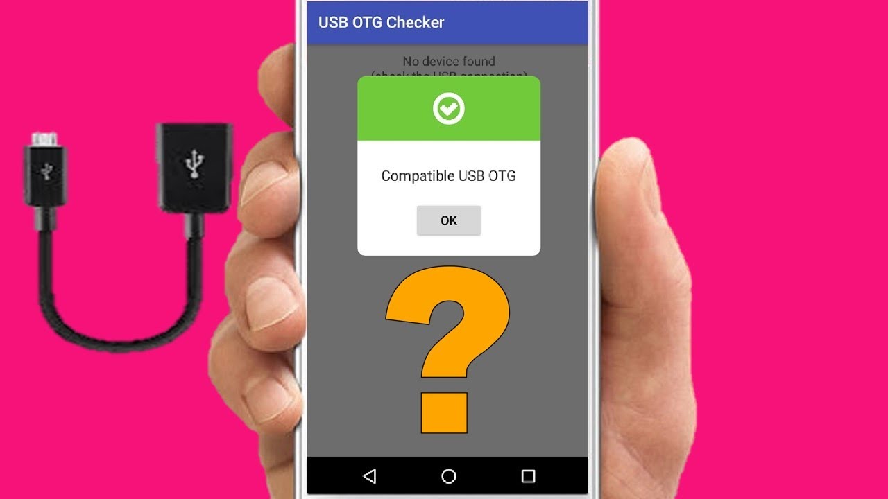 How To Know Or Check Your Phone Support The USB OTG - YouTube