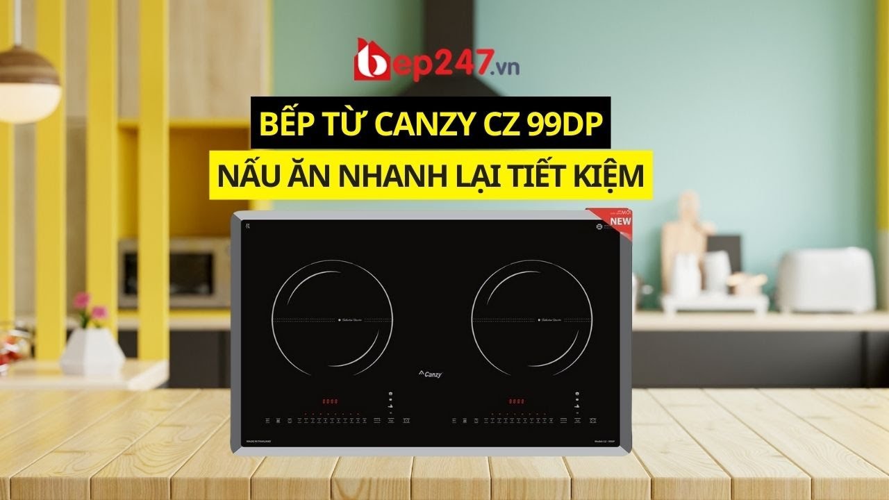 Bếp Từ Canzy CZ 99DP | Nhiều Tình Năng Thông Minh, Tiết Kiệm Điện Năng ...