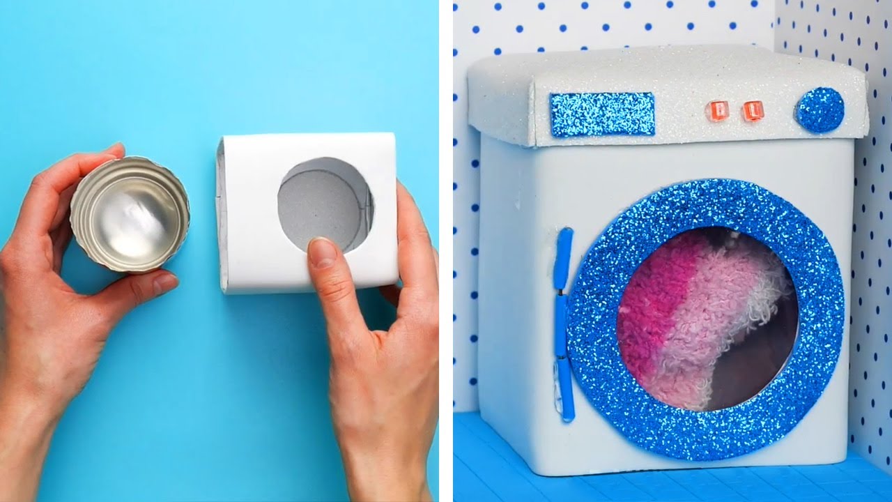 25 COOL MINIATURE CRAFTS FOR YOUR DOLLS - YouTube