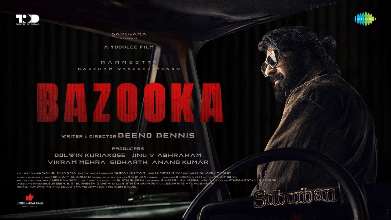 BAZOOKA | Motion poster | Mammootty | Deeno Dennis - YouTube